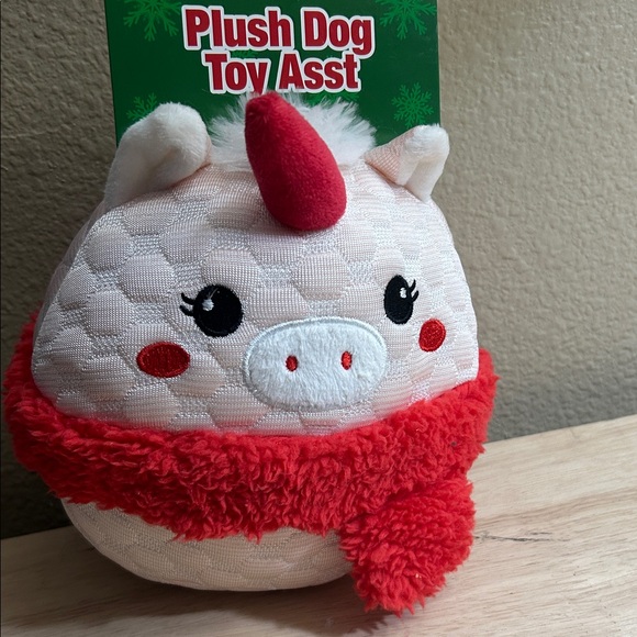 Kellytoy | Dog | Kellytoy White And Red Plush Toy | Poshmark
